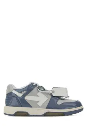 Off-White Two-tone Leather "out Of Office" Sneakers