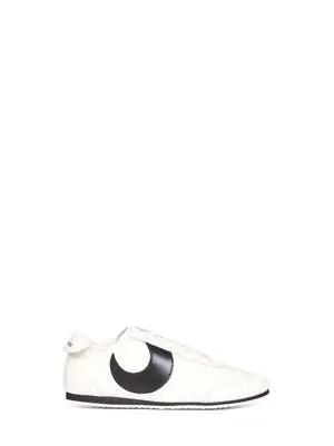 MARINE SERRE White Matte Leather Ms Astra Sneakers - Multicolor