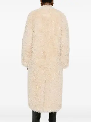 STAND STUDIO Carolina Faux Fur Coat - Multicolor