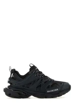 Balenciaga Mesh And Rubber Track Sneakers