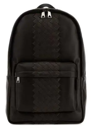 Bottega Veneta Woven Leather Backpack - Brown