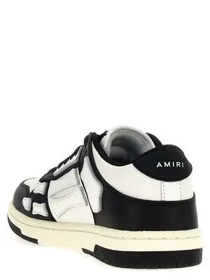 Amiri Skel Top Low Leather Sneakers - Multicolor