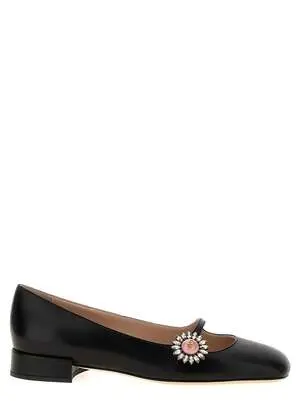 Valentino Garavani Logo Flats For Women