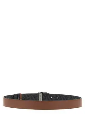 Fendi Squared Ff Reversible Belt