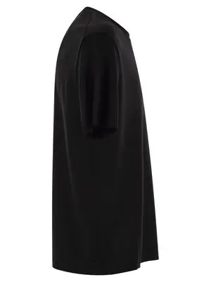 Herno Cotton Jersey T-shirt - Black