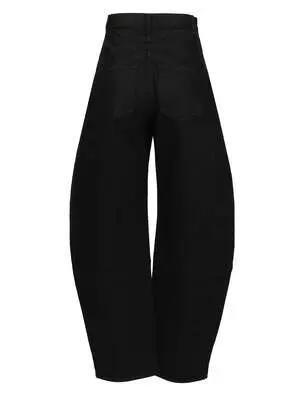 Alaïa Rounded Leg Jeans - Black