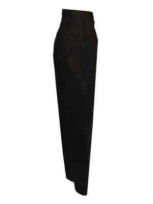 Alaïa Rounded Leg Jeans - Black