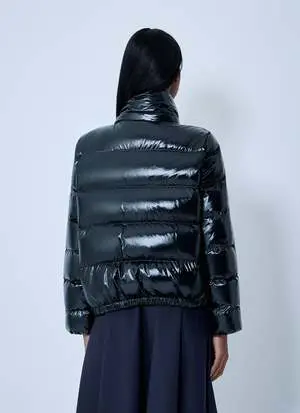 Moncler Andro Short Down Jacket With Hood - Black