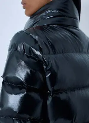 Moncler Andro Short Down Jacket With Hood - Black