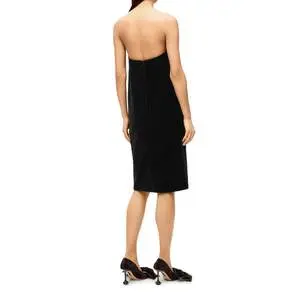 Loewe Velvet Bustier Dress