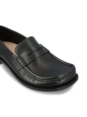 Loewe Campo Leather Loafers - Multicolor