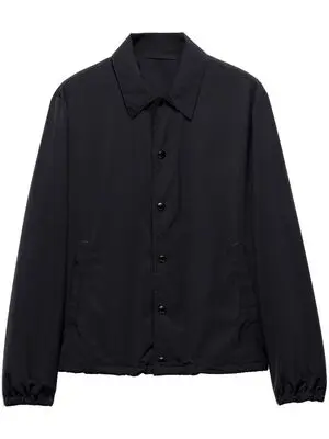 Prada Wool Caban Coat - Multicolor