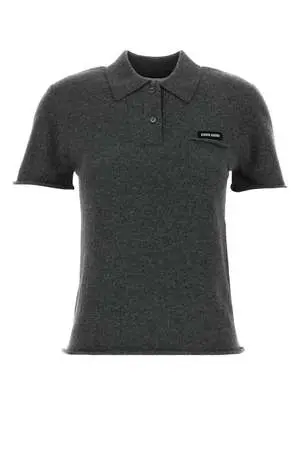 Miu Miu Cashmere Polo Shirt