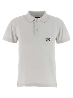 Balenciaga Laurel Classic Polo Shirt - Gray