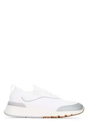 Brunello Cucinelli Lace-up Sneakers With Metal Eyelets - Multicolor