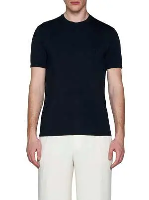 Giorgio Armani Icon T-shirt In Jersey