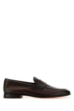 Santoni Pull On Loafers For Men