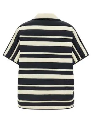 Moncler Striped Technical Fabric Shirt