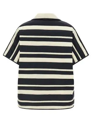 Moncler Striped Technical Fabric Shirt