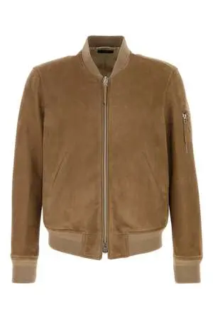 TOM FORD Suede Bomber Jacket