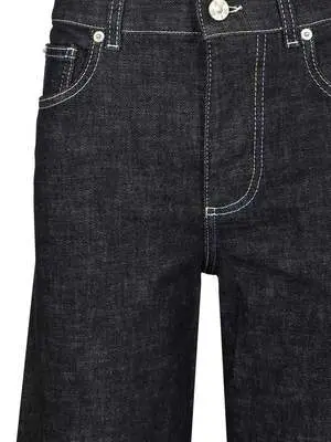 Marni Wide-leg Jeans With Embroidered Logo