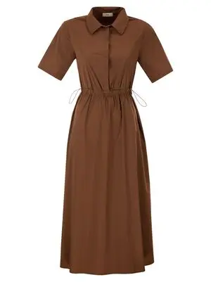 Herno Light Stretch Nylon Dress - Brown