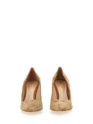 GIANVITO ROSSI Suede Leather Décolleté Pumps