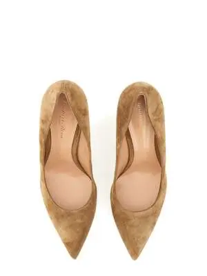 GIANVITO ROSSI Suede Leather Décolleté Pumps