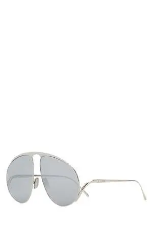Loewe Metal Aviator Sunglasses - Silver