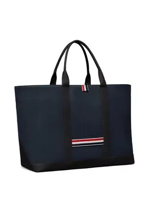 Thom Browne Medium Leather Tote - Multicolor