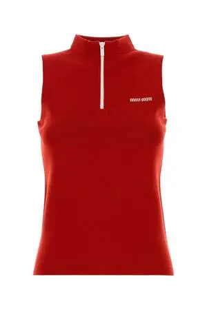 Miu Miu Wool Tank Top
