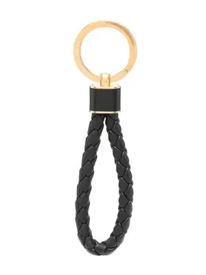 Bottega Veneta Intrecciato Leather Keyring - Multicolor