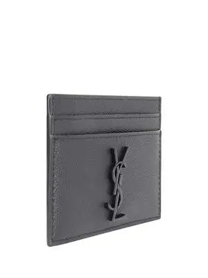 Saint Laurent Leather Cardholder