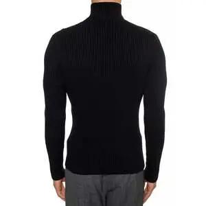 Balenciaga Ribbed Knit Turtleneck Sweater