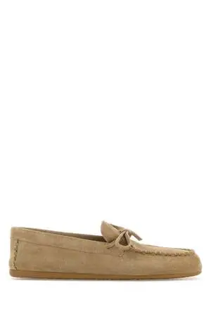 Miu Miu Suede Loafers - Brown