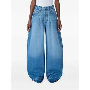 Jacquemus Light Denim Wide-leg Jeans - Blue