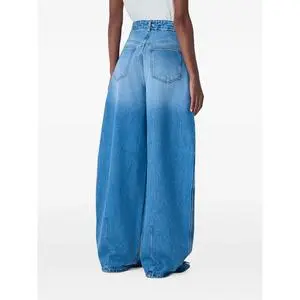 Jacquemus Light Denim Wide-leg Jeans - Blue