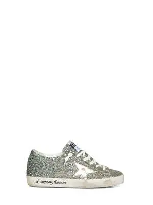 Golden Goose Gold Glitter Heels