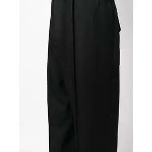 JIL SANDER Tailored Wide-leg Trousers - Black