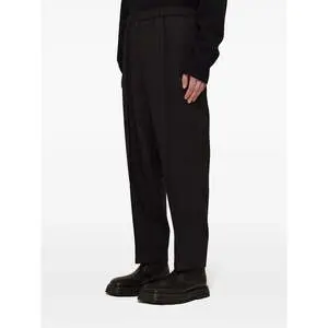 JIL SANDER Tailored Wide-leg Trousers - Black