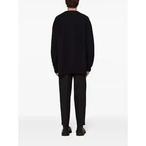 JIL SANDER Tailored Wide-leg Trousers - Black
