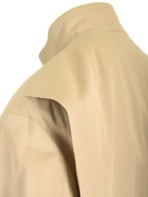 Bottega Veneta Sand Sahara Short Safari Jacket - Cream