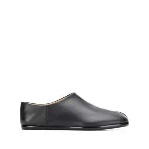 MAISON MARGIELA Leather Tabi Slip-on Loafers - Black