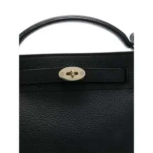 Mulberry Leather Mini Bag - Black