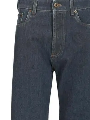 Miu Miu Straight-leg Denim Trousers - Blue