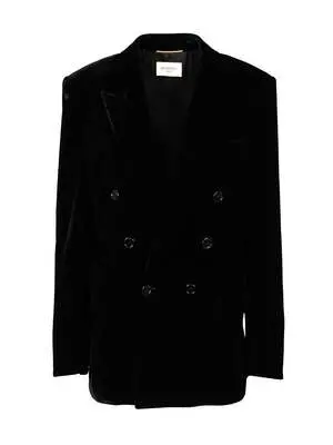 Women's Saint Laurent Black Outerwear