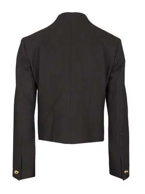 Bottega Veneta Lightweight Cotton Jacket With Knot Button Fastening