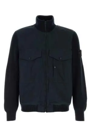 Stone Island Navy Cotton Jacket