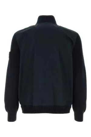 Stone Island Navy Cotton Jacket