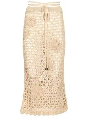 ATTICO The Attico Midi Skirt